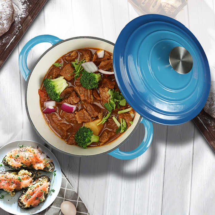 Enamel Cookware Sets - Durable Cast Iron Dutch Ovens