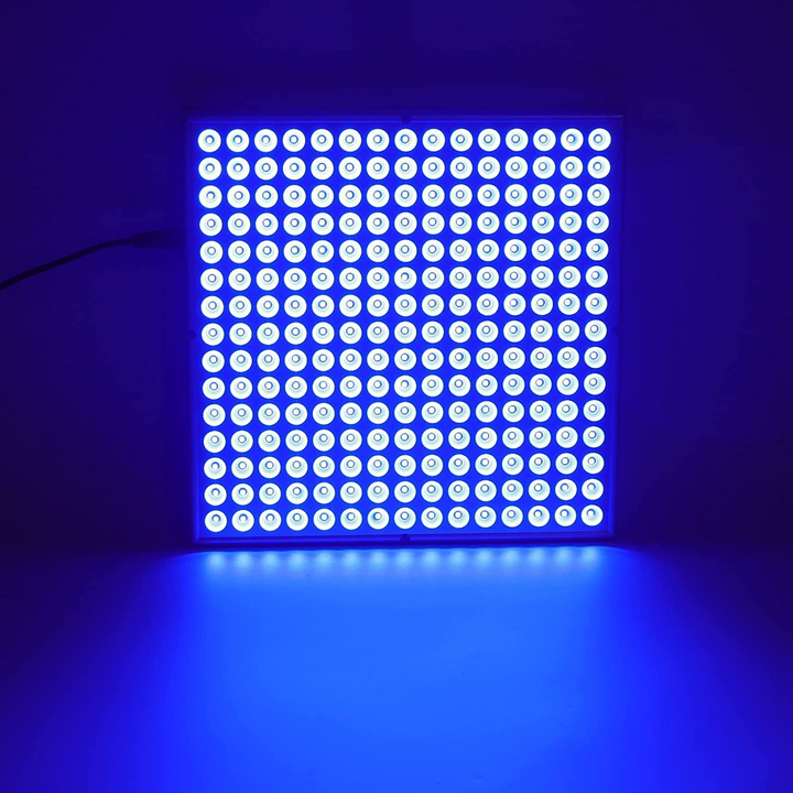 45W 225 Led Pure Blue Spectrum 450nm UK EU US AU Plug in 100-240VAC Led ...