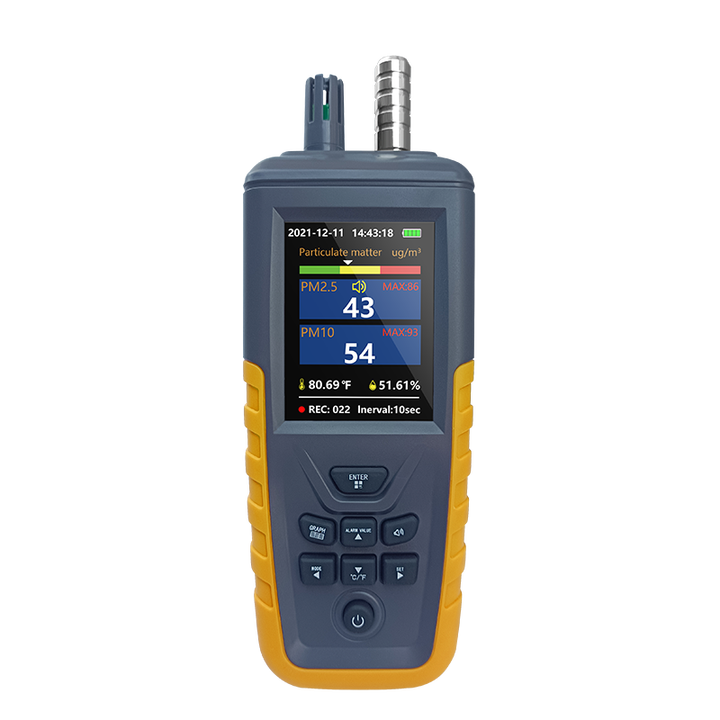 Dust Particle Counter PM2.5 PM10 Detector Particle Air Pollution ...