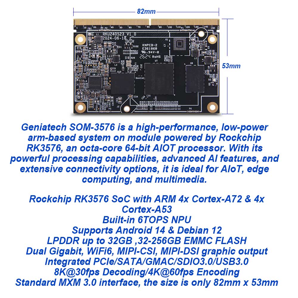 Buy RK3576 Rockchip 8K Streaming & Android 14 | Alibaba.com