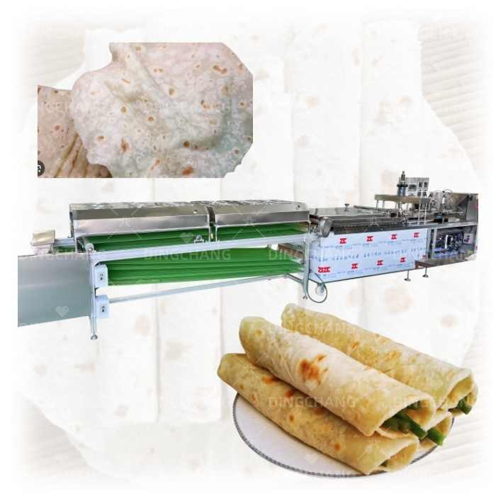 Multi-shaped Chapati Skin Making Machine Fully Automatic Machine Corn ...