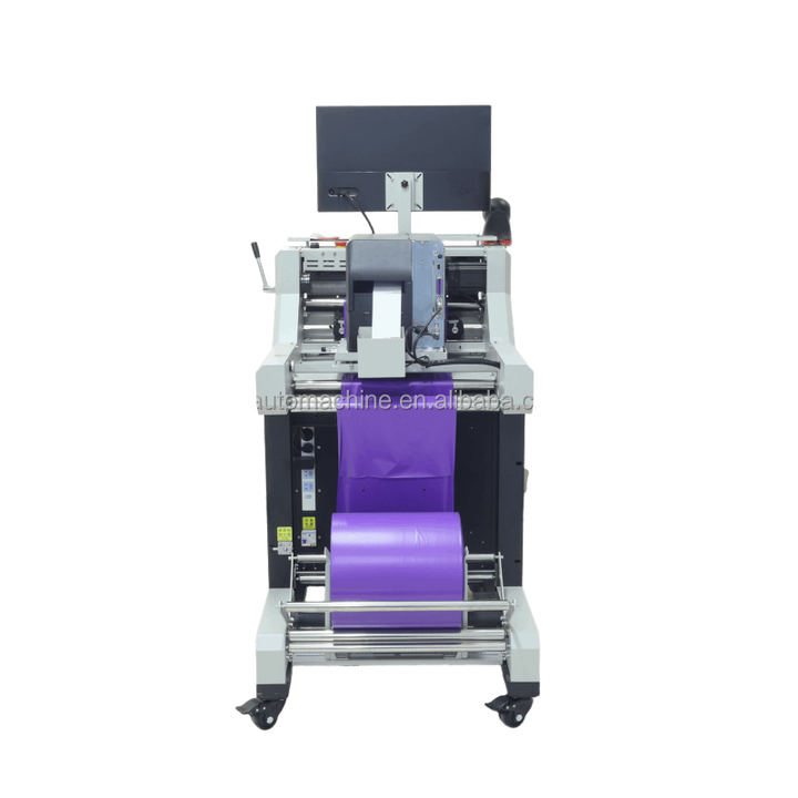 CE All-Electric Ecommerce Automatic Bagging Machine with SATO Printer ...