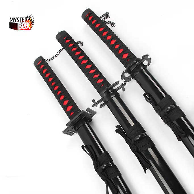Anime Cartoon Bleach Compound Metal Swords Cosplay Prop Knife Alloy ...