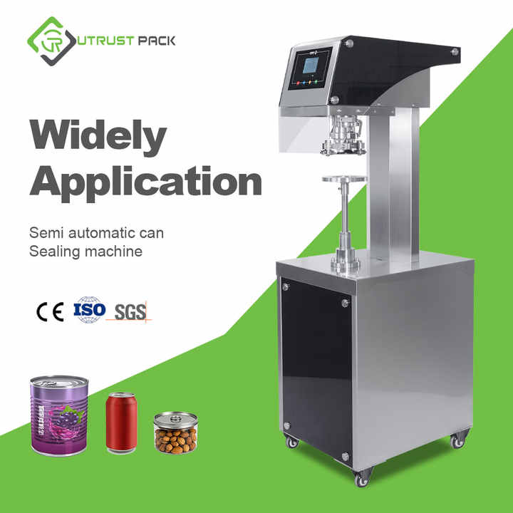 Canning Machine for Tin Metal Cans - Fruit Tuna Food Canner Manual