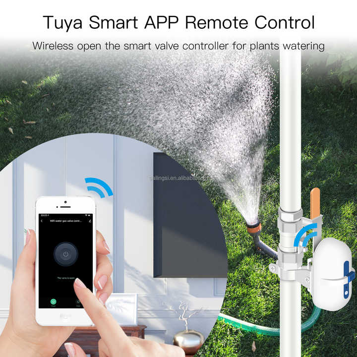 Smart Water Valve Controller - Auto Shut off & APP Control