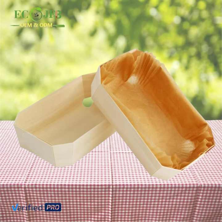 ECO JFB 2025 OEM Eco-friendly Sustainable Wooden Small Toast Box Bread ...