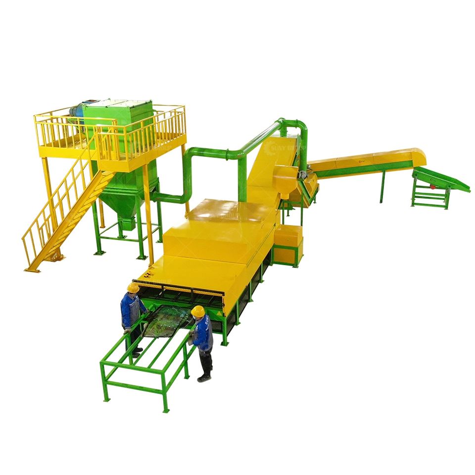 PVB Laminated Glass Separator Preserves Glass for Reusable Auto ...