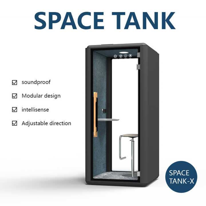 Privacy Modular Soundproof Pods Office Phone Booth Cabin Meeting Silent ...