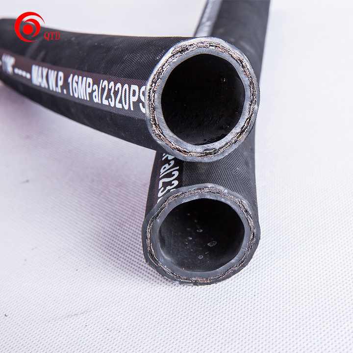 Sae100 R2 1/4 "3/8"5000 PSI Reusable and Custom High Pressure Hydraulic ...