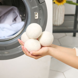 Organic Wool Dryer Balls - Reusable Eco-Friendly Laundry Helper
