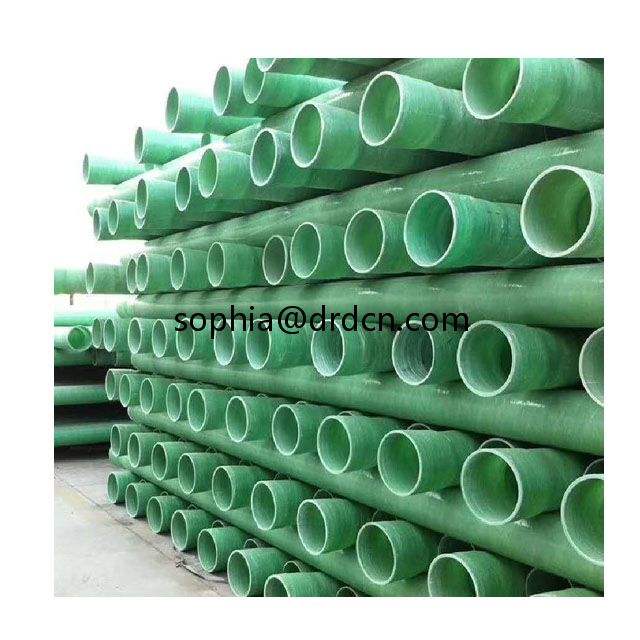 GRP FRP Fiberglass Pipes - Corrosion Resistance & Customization