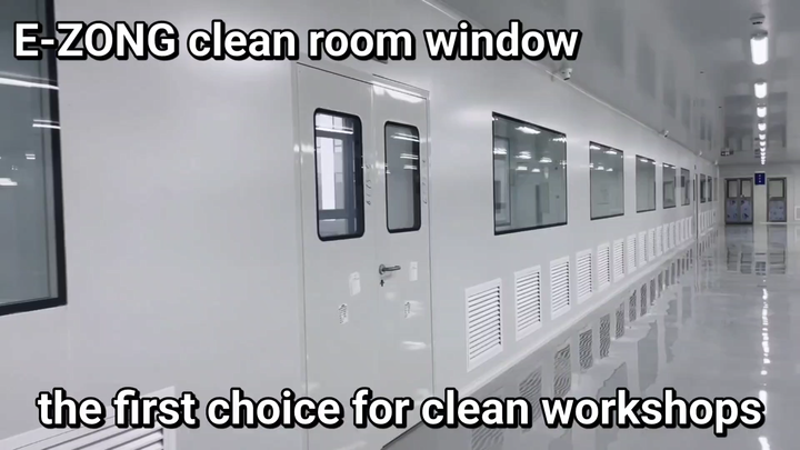 Clean Room Flush Window Vision Panel 50mm,75mm,100mm With Aluminum ...