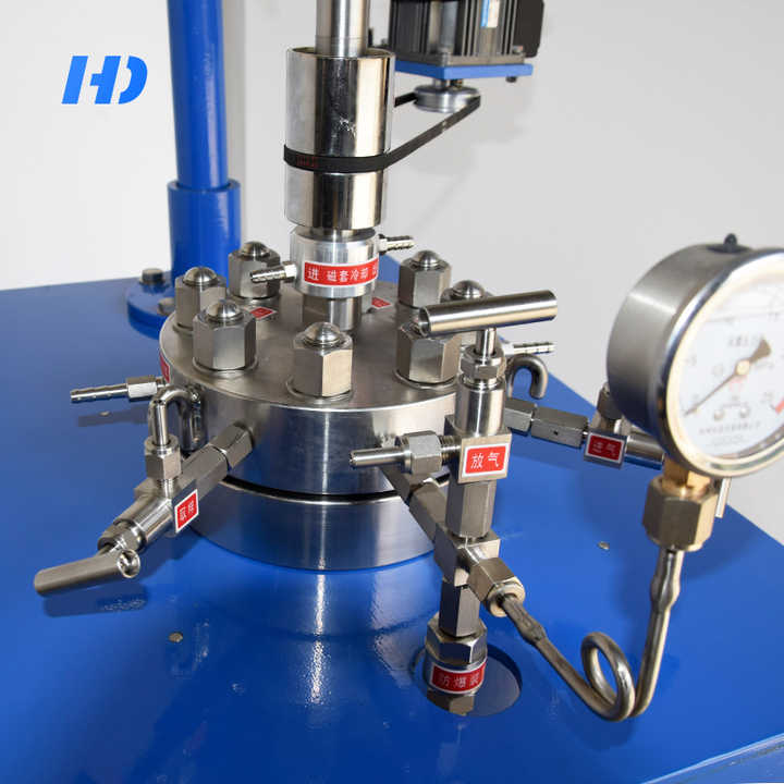 High Pressure Reactor Vessel with Safety Valve and Relief Device for ...