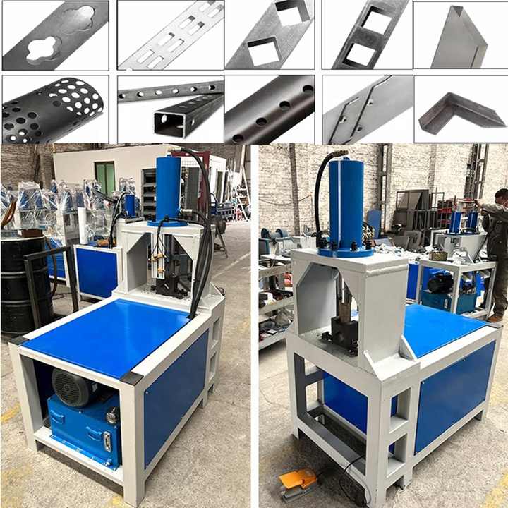 80G Hydraulic Tube Punching Machine - Multifunctional & Durable