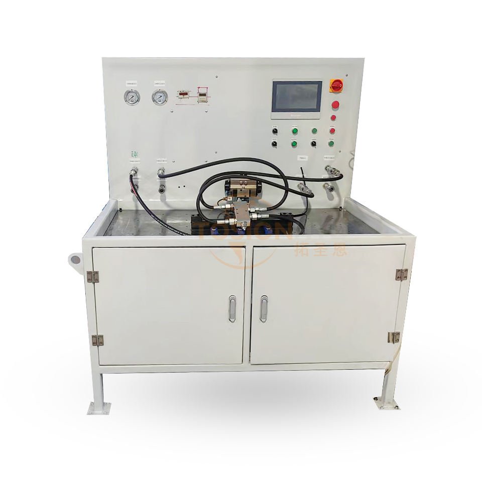 Custom Hydraulic Valve test Bench for Pneumatic and Hydraulic Tests and ...