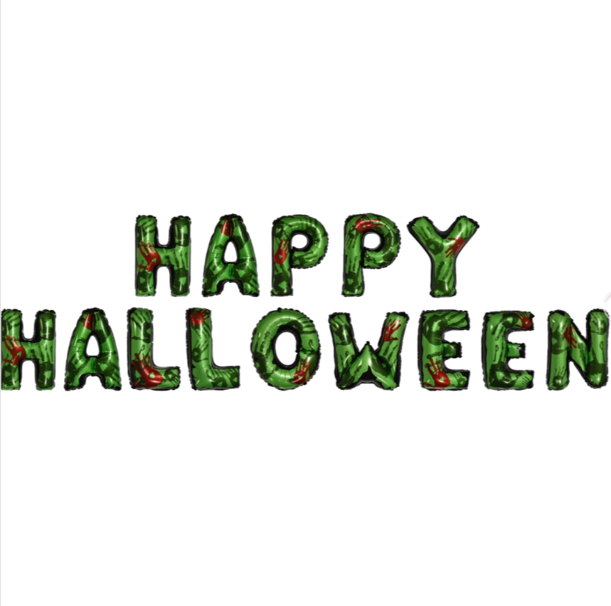 Halloween Letter Aluminum Foil Gravure Printed Eco-Friendly Safe for ...