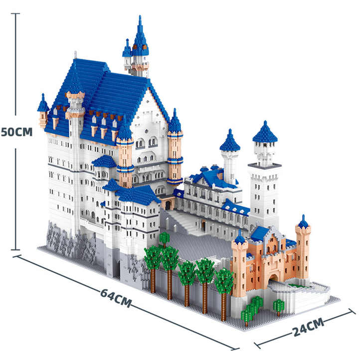 6226 Custom Building Blocks DIY Castle Architecture Model Funny Adult ...