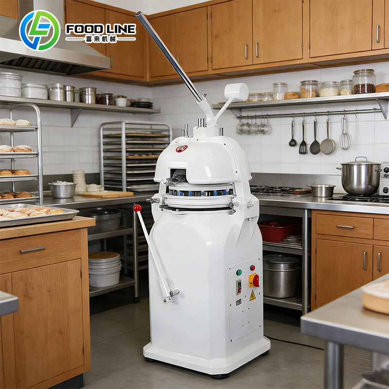 Dough Rounder Electric Auto Dough Dividing Machine Dough Divider Rond ...