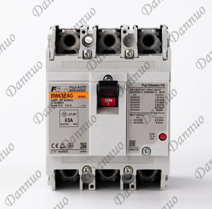 Circuit Breaker BW50EAG BW63EAG BW100EAG 3P 20A 32A 40A 50A 63A 75A ...
