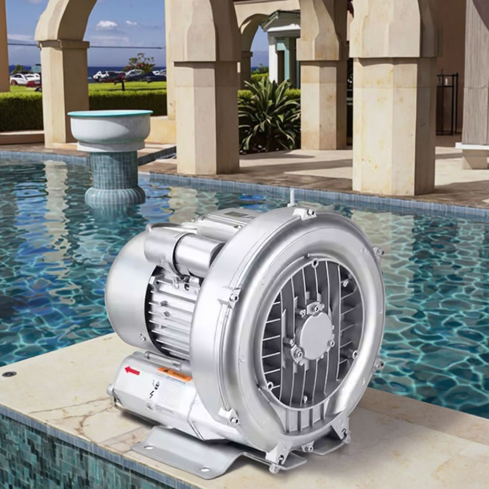 550W 1-Phase 220V High Pressure Aquaculture Vortex Pump OEM Air Pump ...