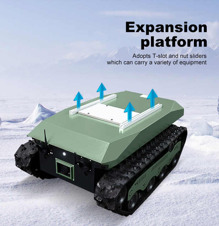 Modular Crawler Platform for Industrial Inspection Tracked Robot ...
