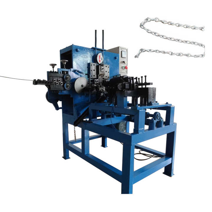 Automatic Iron Steel Link Chain Bending Making Forming Manufacturing ...
