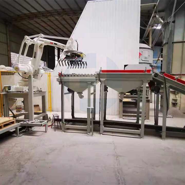 ABB Automatic Robot Arm Palletizer Column Palletizing Machine for 10kg-50kgfor Food Plastic and ...