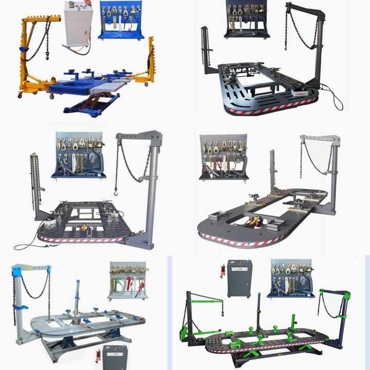 3000kg Automotive Chassis Frame Bench - Quick Repair System