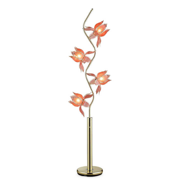 Best-selling Modern Lotus LED Table Lamp - Iron Glass Design
