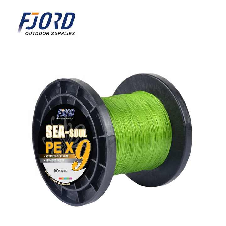 FJORD 500m 300m 150m 4X 8X 9X Strong PE Fishing Line Power ...