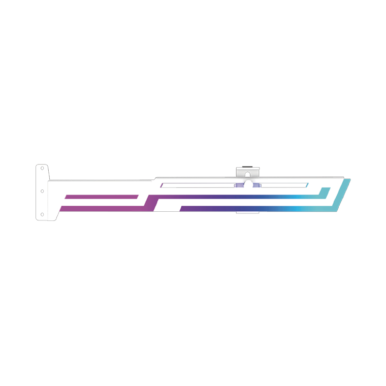 Power Train Z-X6 - Stylish RGB LED Screen Graphics Card Holder