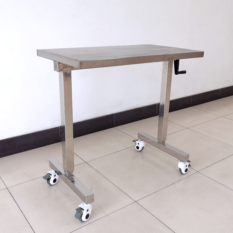 304 Stainless Steel Veterinary Clinic Table Height Adjusted Manually ...