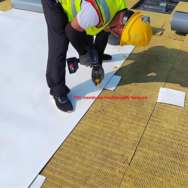 Fire Flame Retardant 25-30 Years Life Roof Waterproofing 1.2mm 1.5mm ...