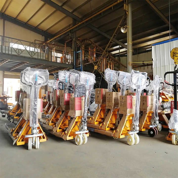 1 Ton Pallet Stacker - Efficient Manual Hydraulic Lift