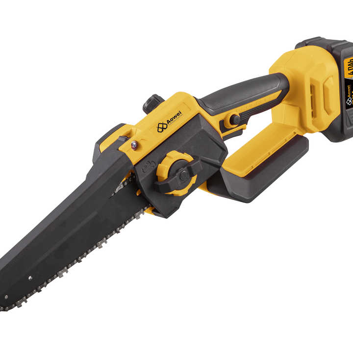 New Design Power Action DC20V Cordless Electric Garden Tool Chain Saw ...