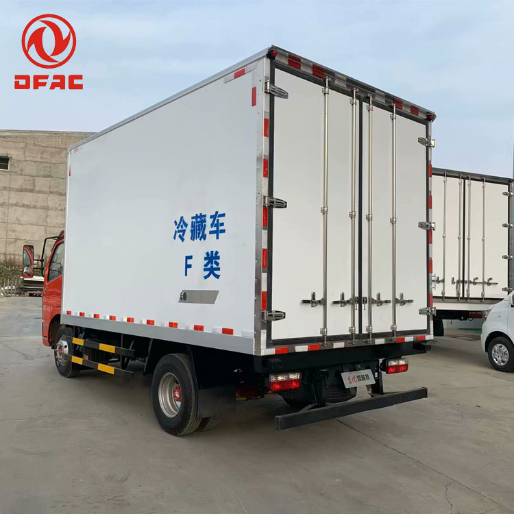 DFAC 5.1m 130HP/170HP refrigerator van 8tons Freezer/chill cold chain ...