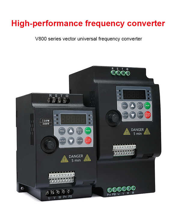 Intelligent 0.75KW-5.5KW VFD Frequency Converters with RS485