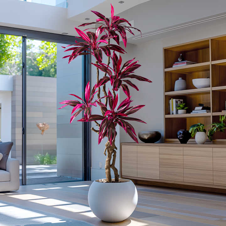 Natural Style Large Artificial Brazilian Ironwood Green Tree Plastic ...