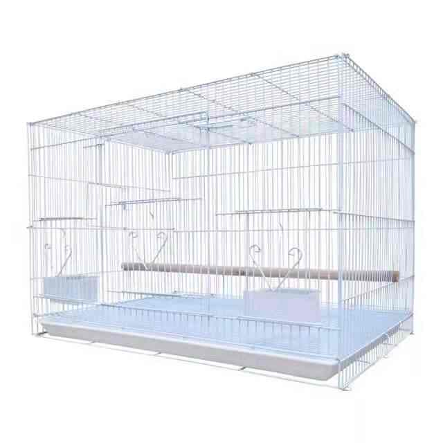 Bird Cage Breeding Cage Separable Double Spaced Square Metal