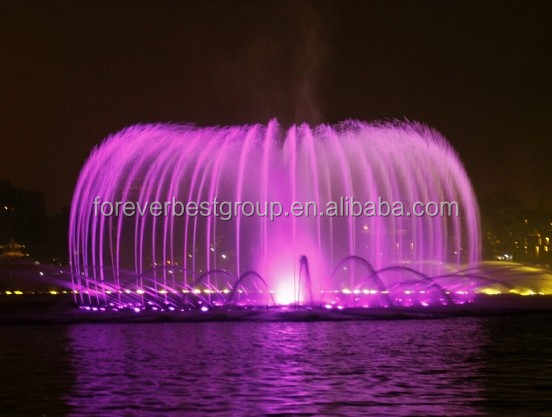 Large Outdoor Dubai Swing Dancing Fountain DMX512 Control Running ...
