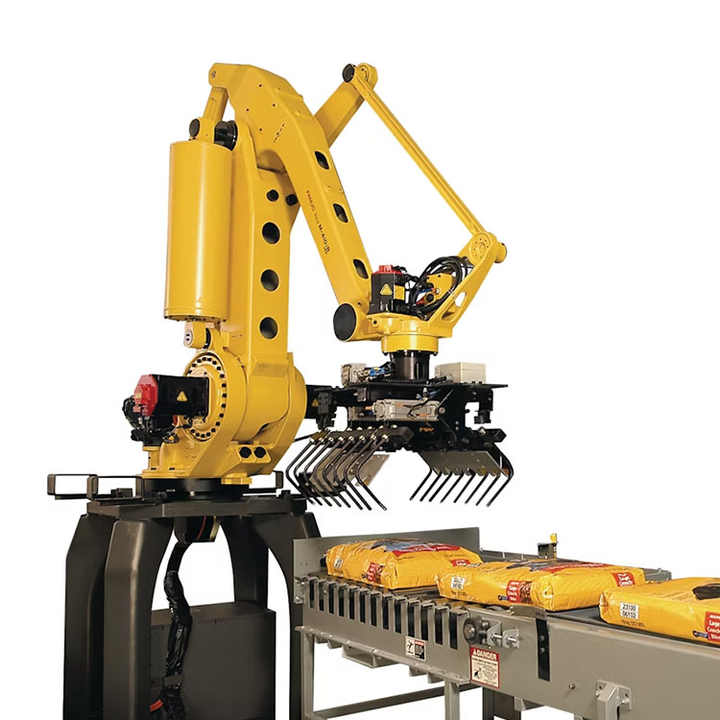 Automatic Industrial Column Robot Loading and Unloading Column ...