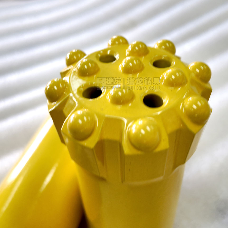 R32-43mm Button Bits Tungsten Carbide Drill Bit Flat Face Standard ...