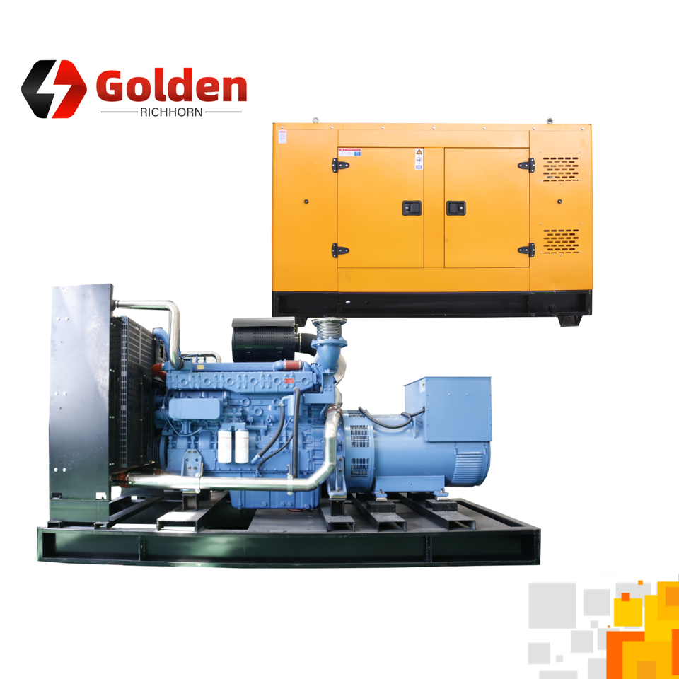 Yuchai Yellow Silent Diesel Generator Set Soundproof Box Mobile Power ...