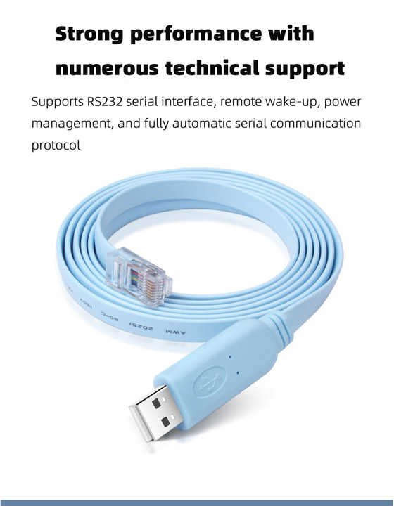 USB to RJ45 Debugging Cable Console Cable Suitable for H3C Cisc0 Control Configuration Switch ...