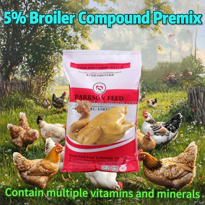 Broiler Chicken Growth Booster Feed Grade Multi-Vitamin Premix in Bag ...