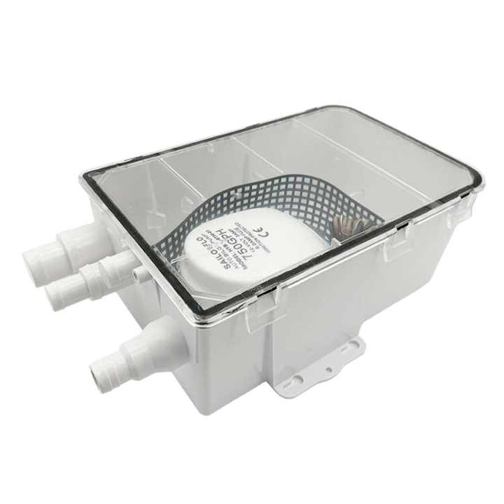 AUTO BILGE/DRAIN BOX Singflo 12V 600GPH Shower Sump Pump System