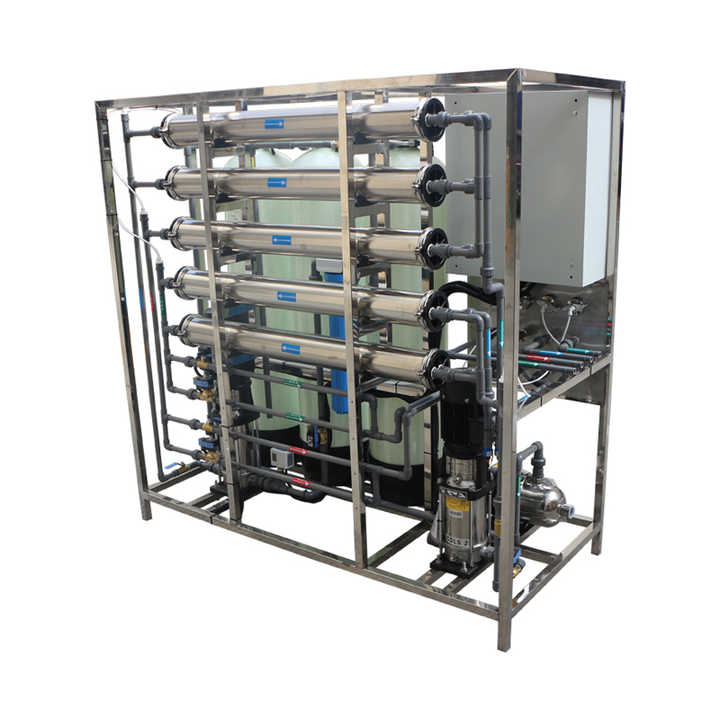 0.5T Ion Exchange Machine 2 Stage High Pressure Water Pump for Industry ...