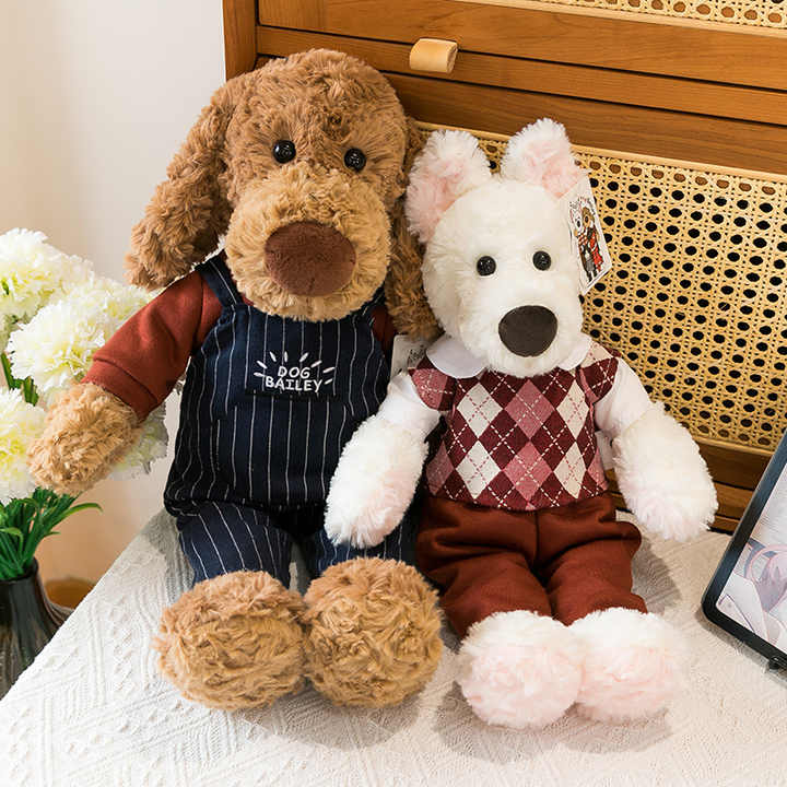 2026 New Cute Bailey Series Kawaii Super Soft Plush Bear Doll PP Cotton ...