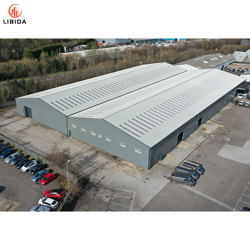 Fireproof Prefab Garage Steel Office Warehouse Commercial Building ...