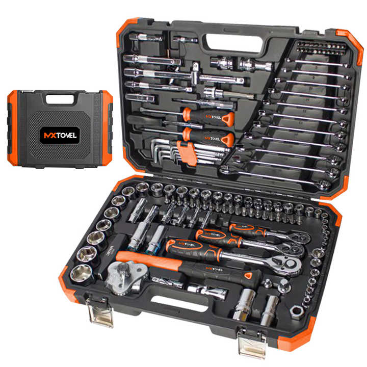 Hand Wrench Tool Set Cordless Power Tools Wrench Sets 132Pcs 1/2 Inch 3 ...